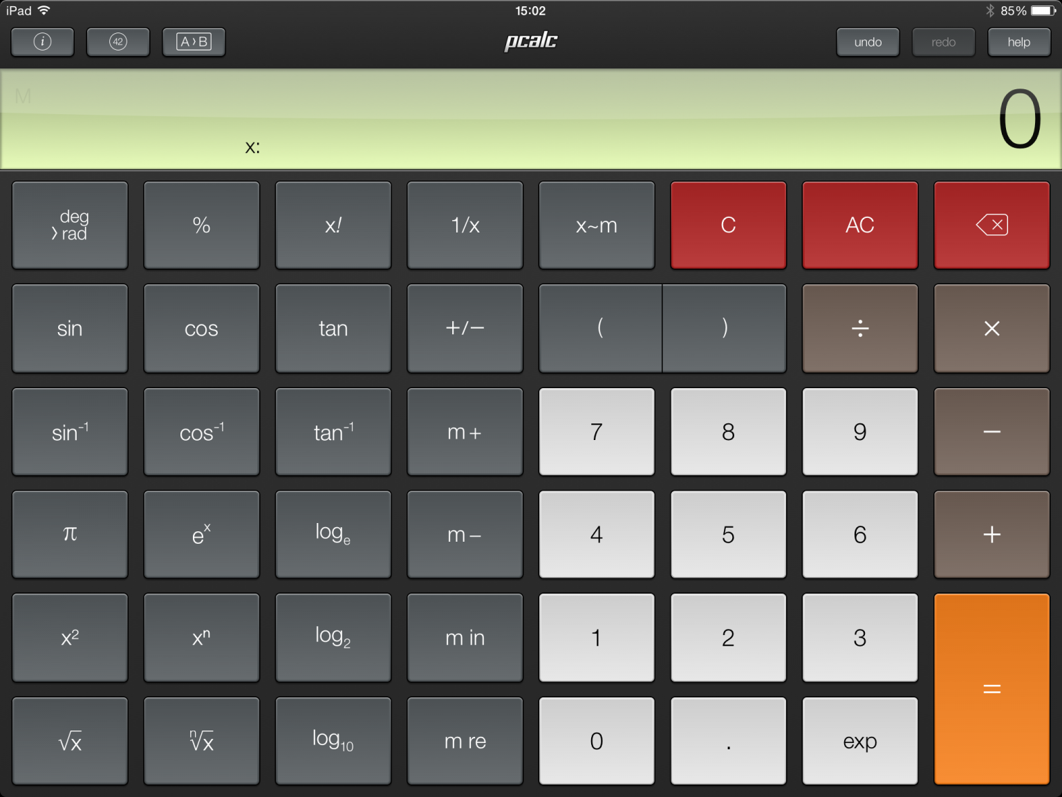 【iPad】無料・広告なし・ウィジェット対応の電卓アプリ『PCalc Lite』 | コトノバ
